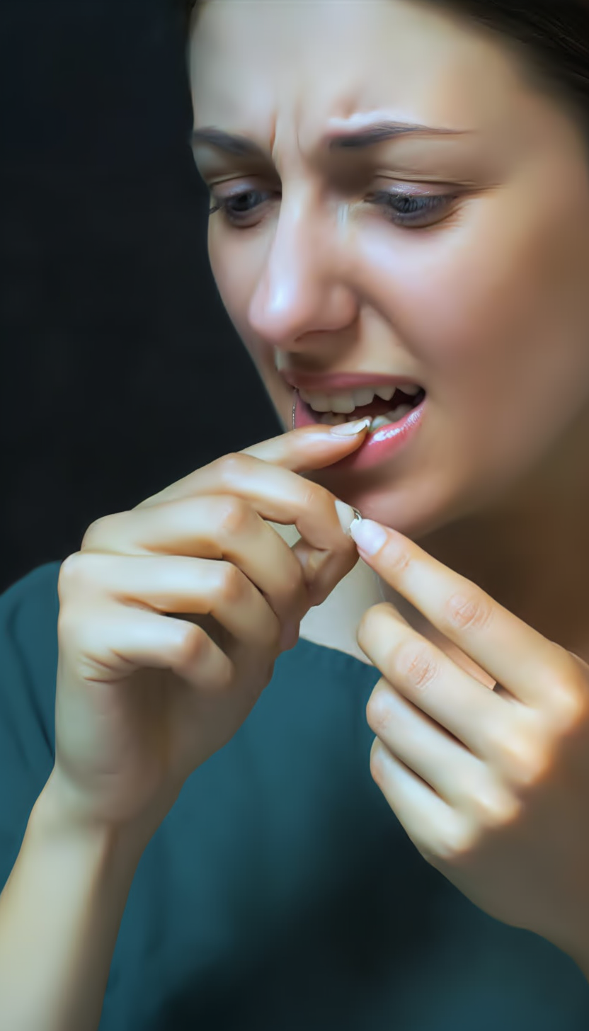 Nail Biting Effects On Teeth - Fitness Beauty Art