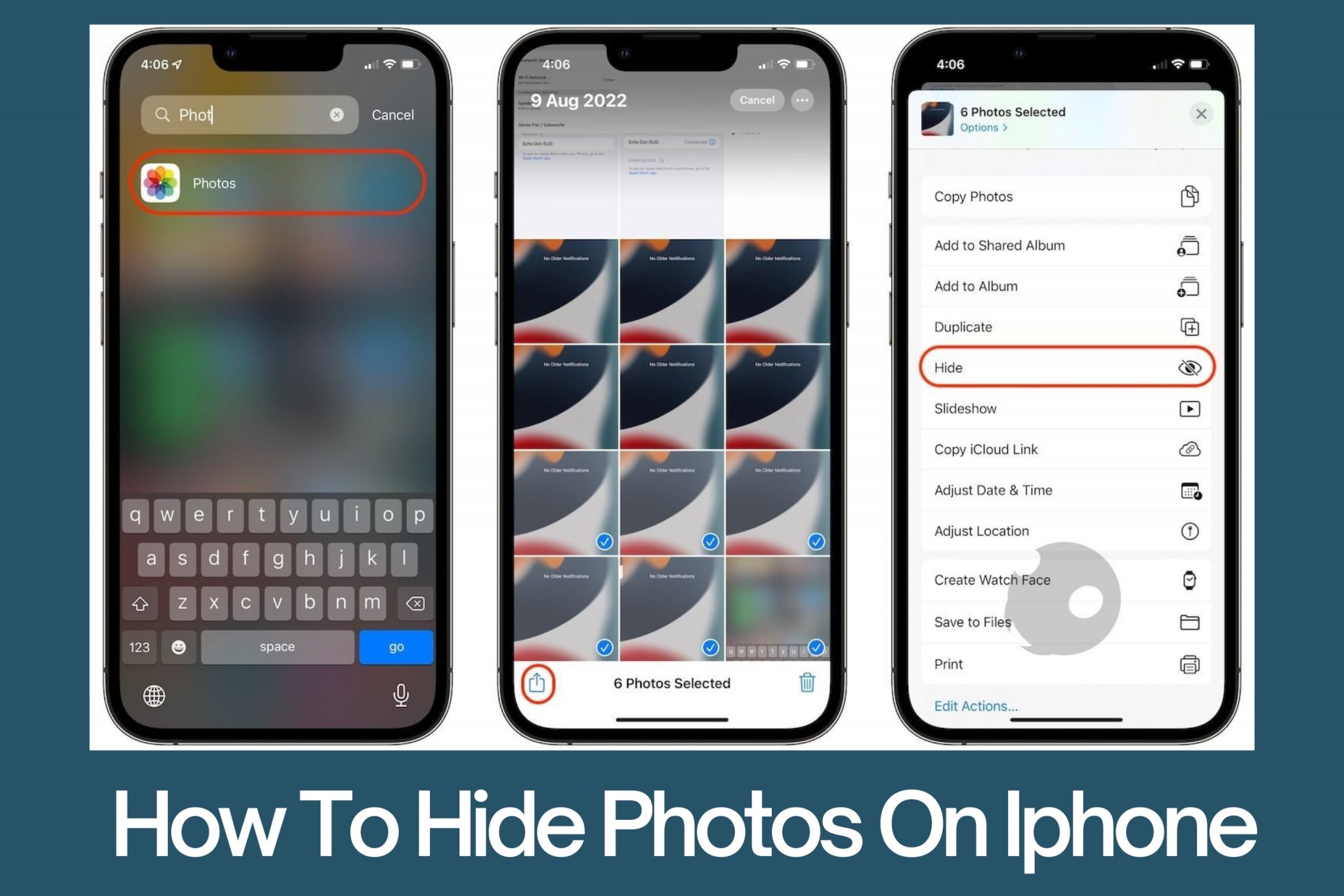 How To Hide Photos On Iphone - Fitness Beauty Art