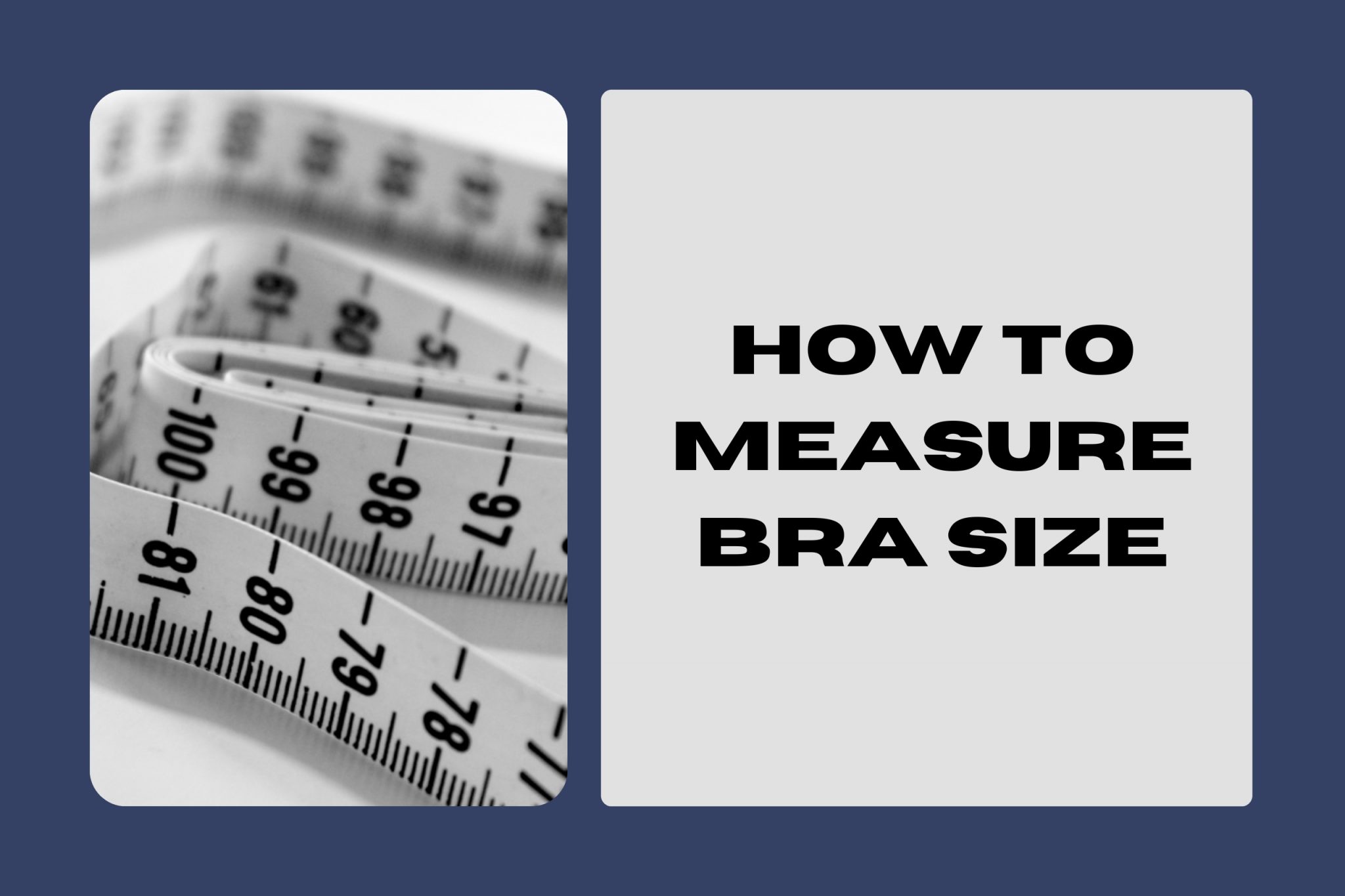 How To Measure Bra Size - Fitness Beauty Art